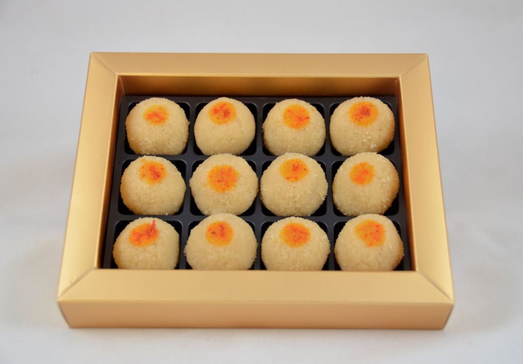 Vegan Nut Free Sandesh Box - Madhuram Sweets - Bengali Sweets at its best